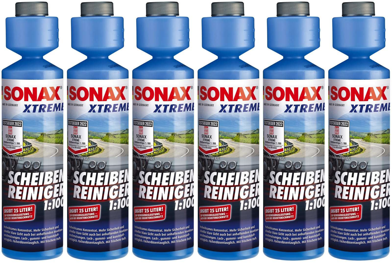 Pulitore dischi Sonax Xtreme 1:100 250 ml set VPE 6 pezzi 02711410