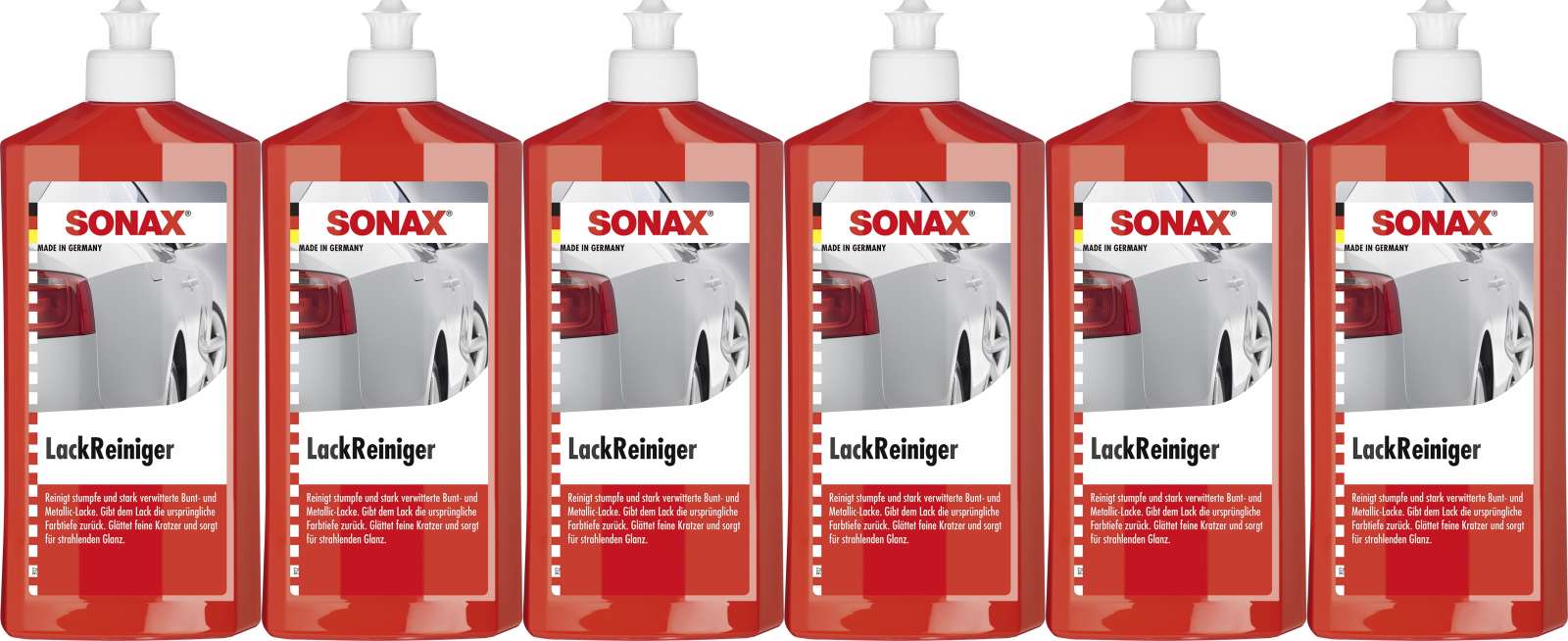 Pulitore vernice Sonax 500 ml - set VPE - 6 pezzi - 03022000