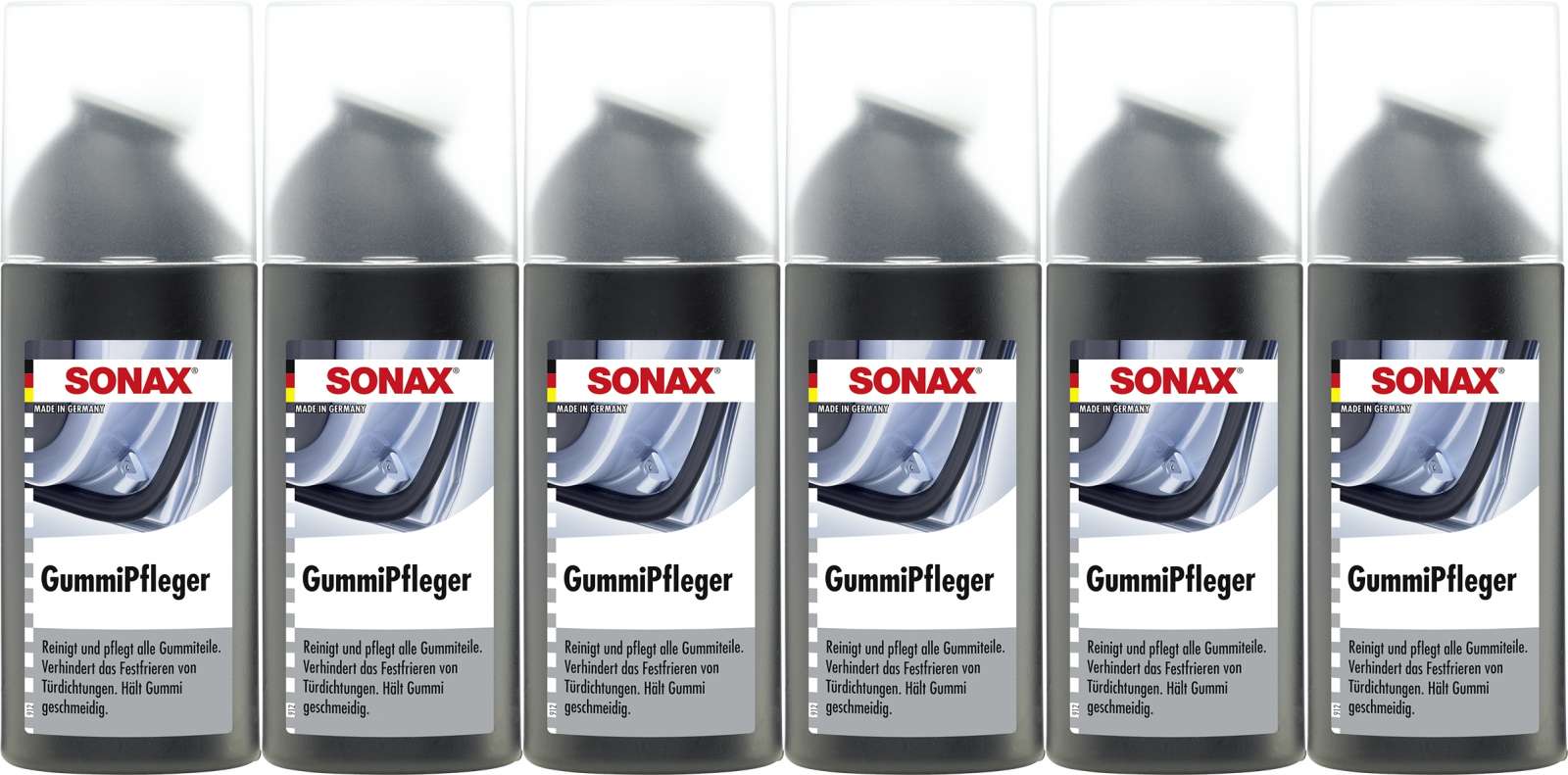 Sonax curatore di gomma 100 ml - set VPE - 6 pezzi - 03401000